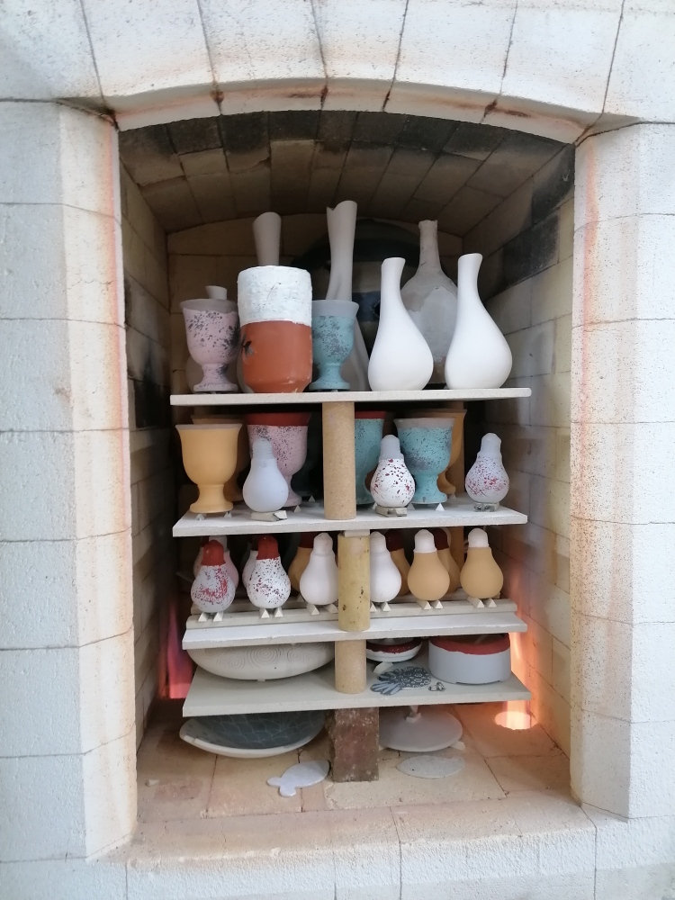 The gas kiln - Gregory Saitas Ceramics Artworks | Athens & Corfu